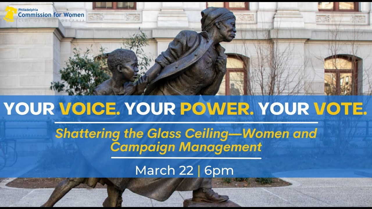 Shattering the Glass Ceiling—Women and Campaign Management - YouTube