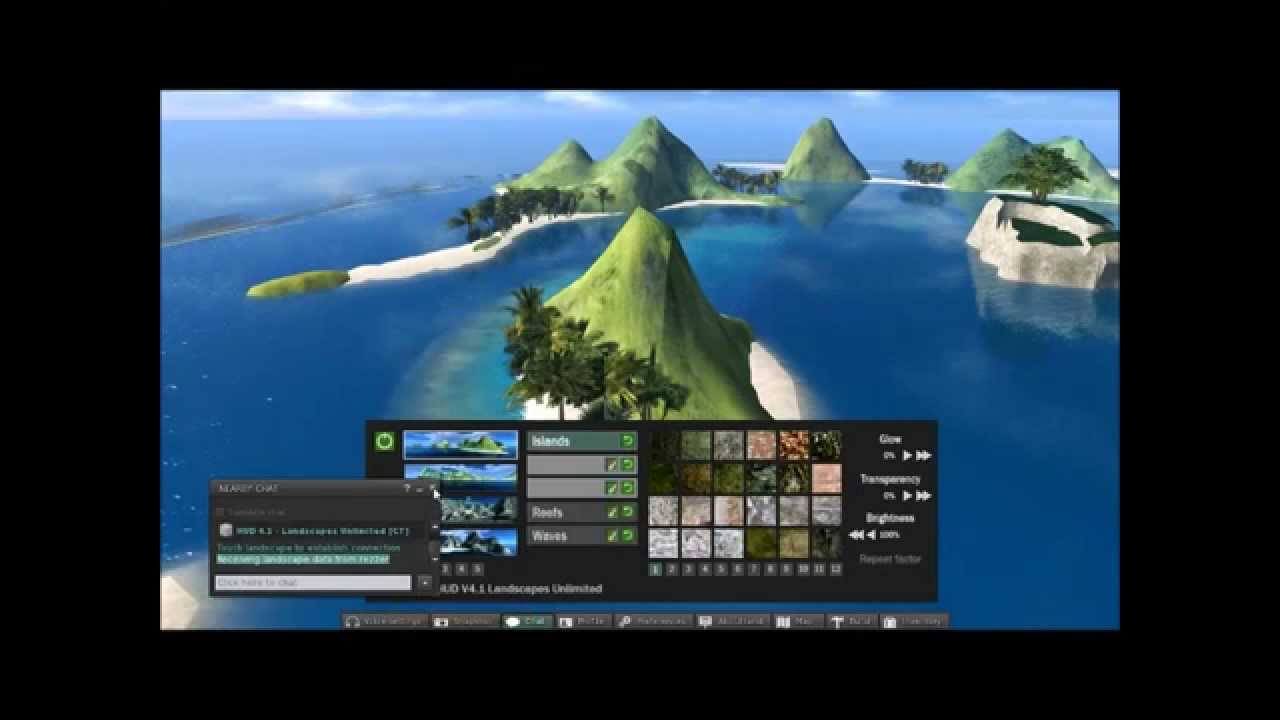 Instruction for my virtual 3D environments in Second Life - YouTube