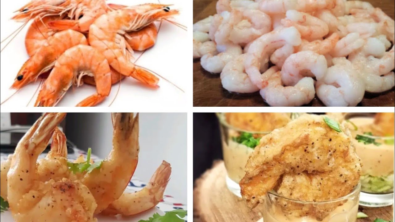 Steamed Prawns/Fried Prawns| How To Cut Clean And De-vein Prawns| Mandi ...