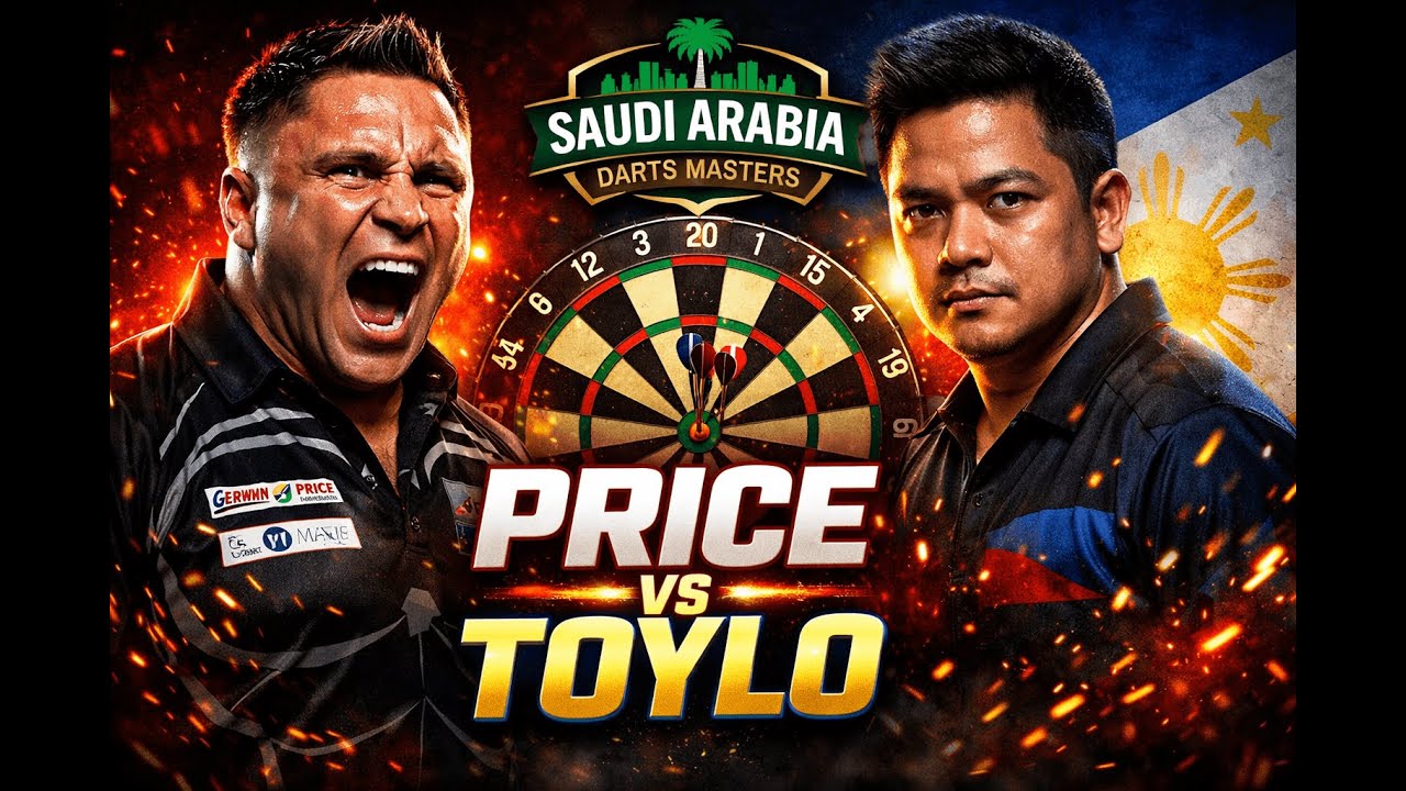 GERWYN PRICE vs ALEXIS TOYLO | Full Match | Saudi Arabia Darts Masters ...