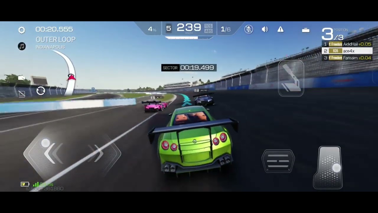 Racing master GTR vs GTR AOT - YouTube