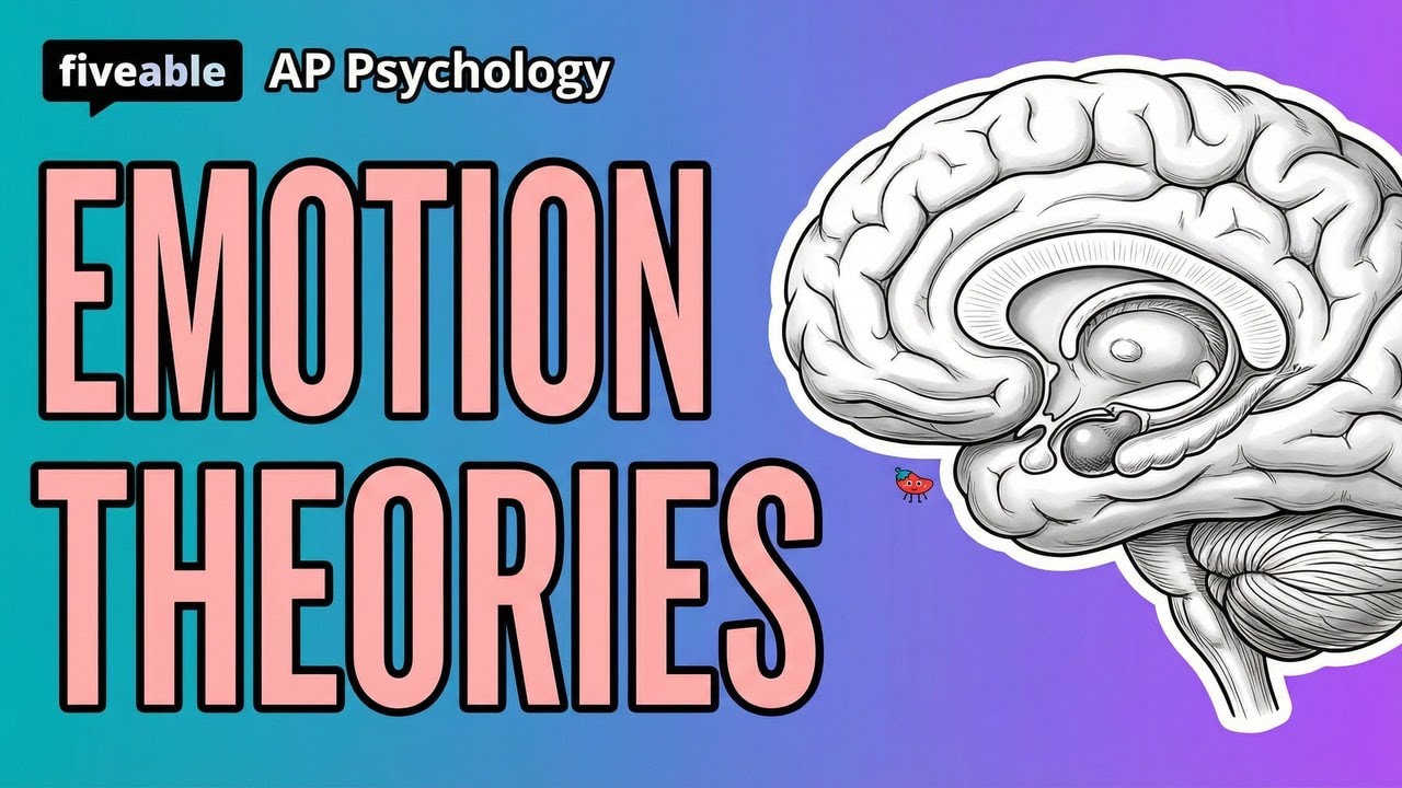 AP Psychology - Emotion: Theories & Brain Structures | Fiveable Cram ...