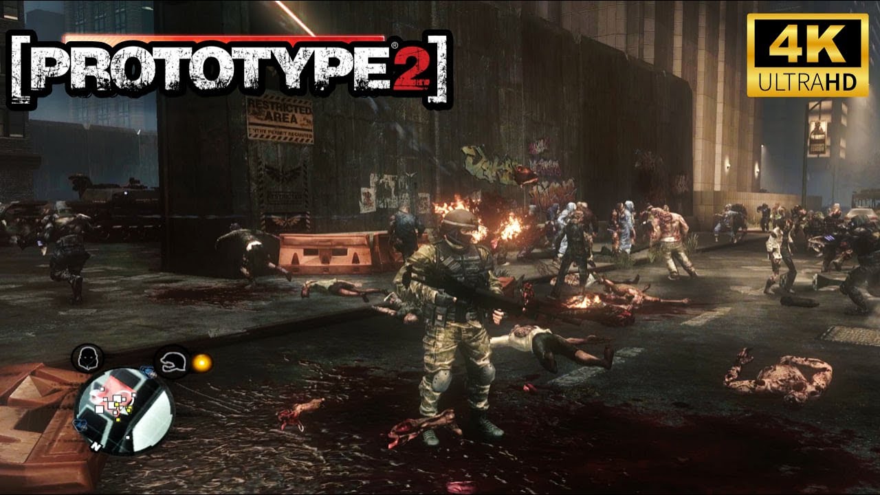 Prototype 2 (2012) Free roam explore city 4k gameplay - YouTube