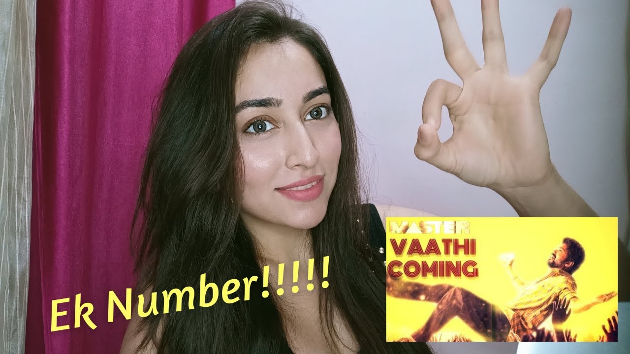 Master - Vaathi Coming Reaction || Thalapathy Vijay - YouTube