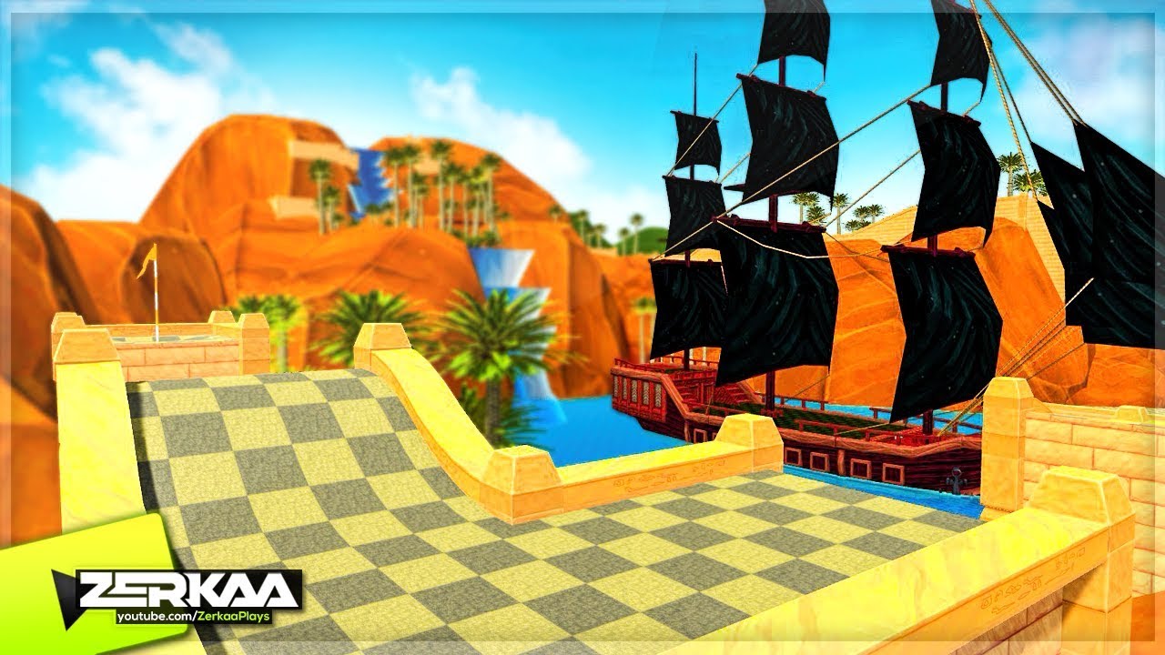 MINIGOLF ON AN EPIC DESERT MOUNTAIN! (Golf With Your Friends) - YouTube