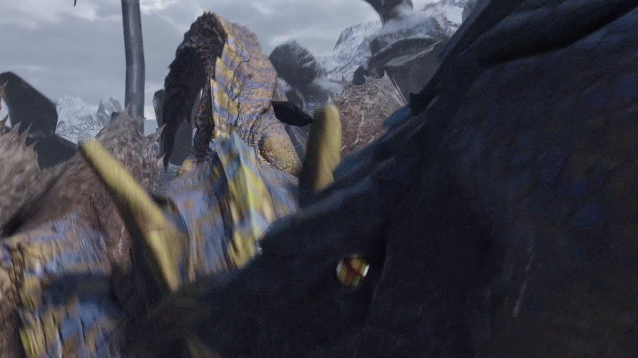 MH Rise - Tigrex Marking Territory - YouTube