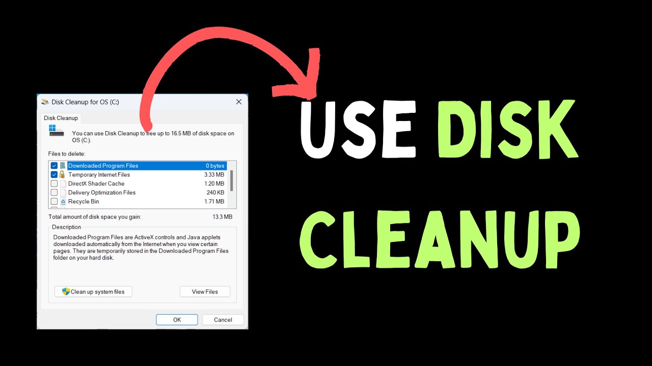 How to Use Disk Cleanup in Windows 11 - YouTube