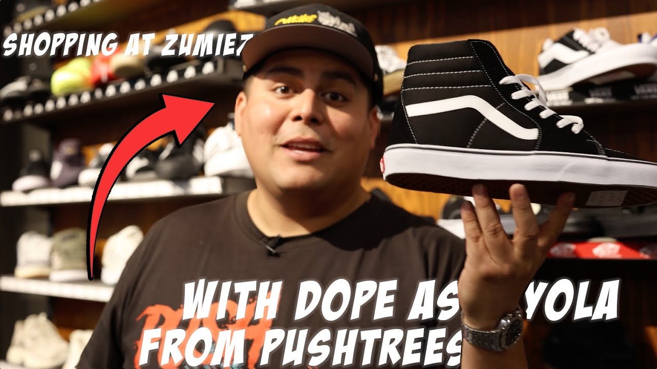 Shopping at Zumiez with Dope as Yola from Push Trees - YouTube