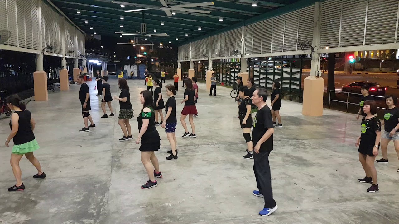 Line dance Crystal Touch 27/2/20觋教现拍🤘🤘 - YouTube
