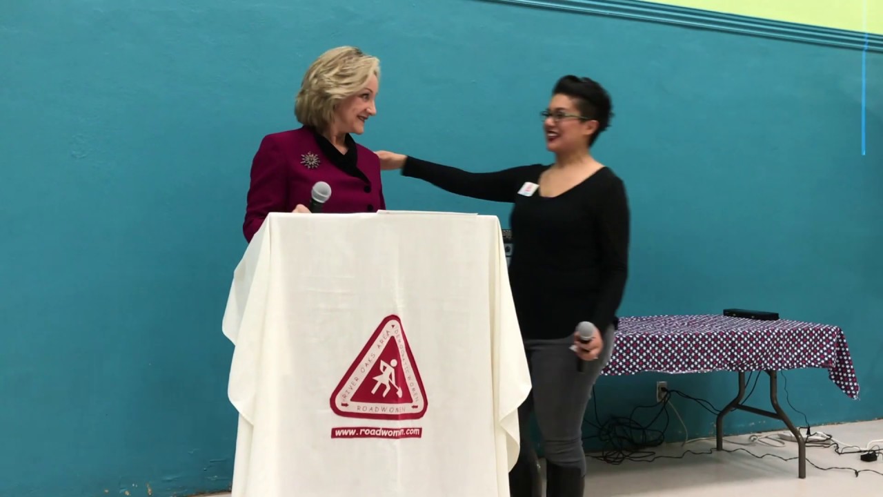Marilyn Burgess Speaks at the January ROADwomen meeting - YouTube