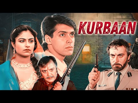 Salman Khan 90s Action Kurbaan 1991 Hindi Full Movie 4K | Ayesha Jhulka, Sunil Dutt, Kabir Bedi