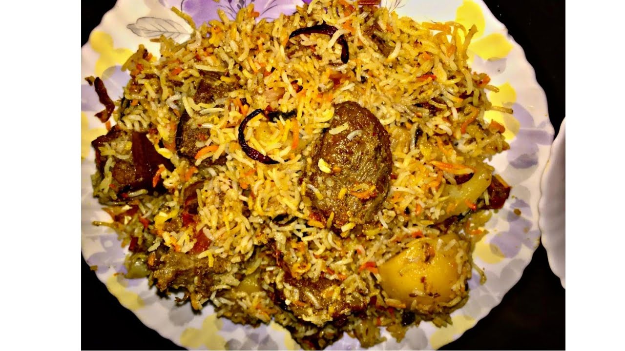 Masala Beef Nali Biryani recipe Restaurant style - YouTube
