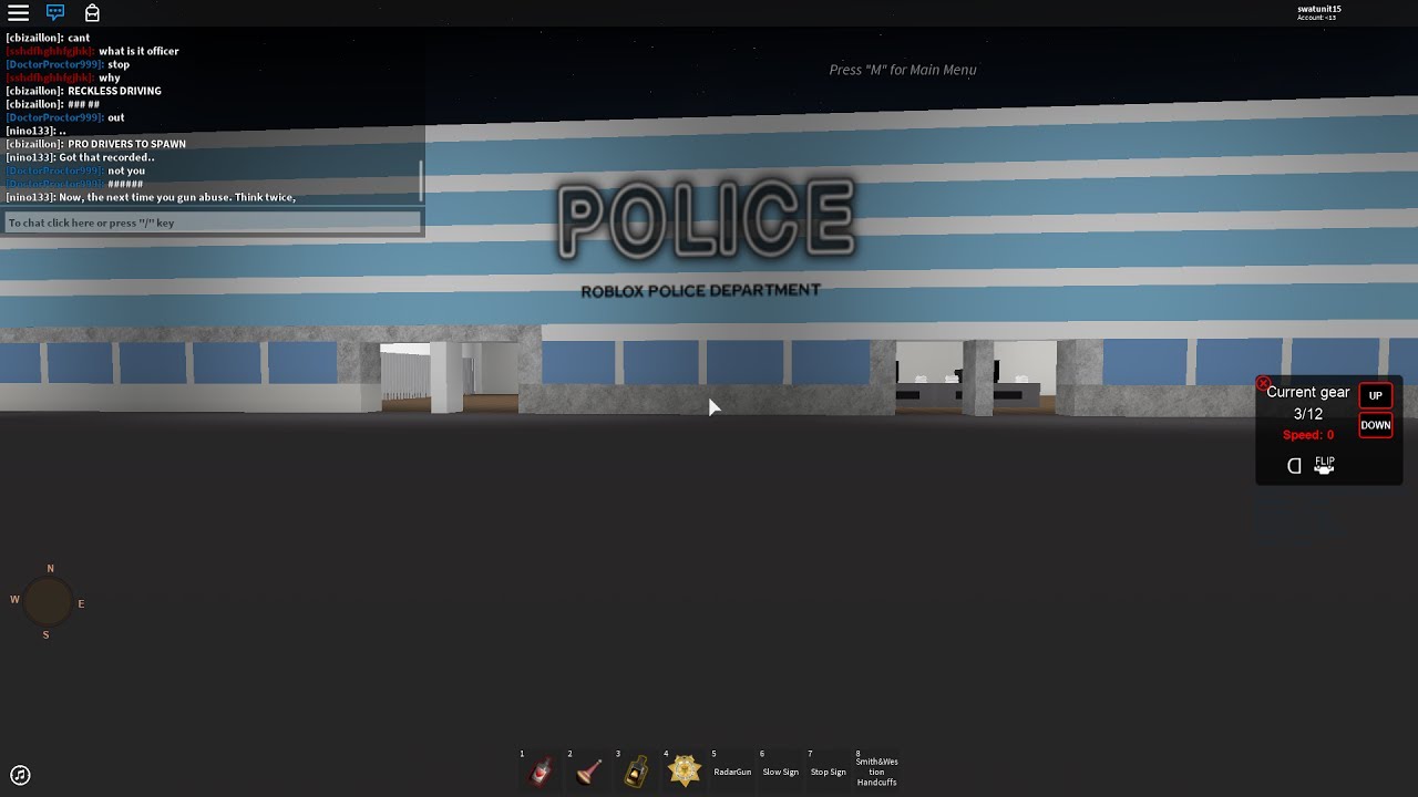 PARADE AROUND RCPD:FR (ROBLOX CITY POLICE DEPARTMENT MAP) - YouTube