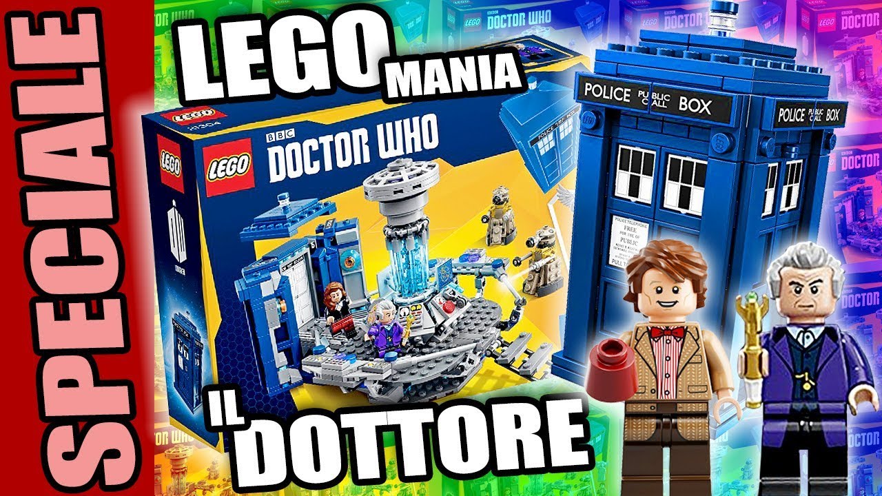 📶 DOCTOR WHO ultra rare LEGO Ideas set TARDIS, DALEKS, WEEPING ANGEL 📞 ...