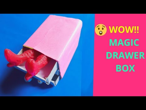 How To Make Magic Drawer Box | Match Box Drawer | Magic Drawer | DIY ...