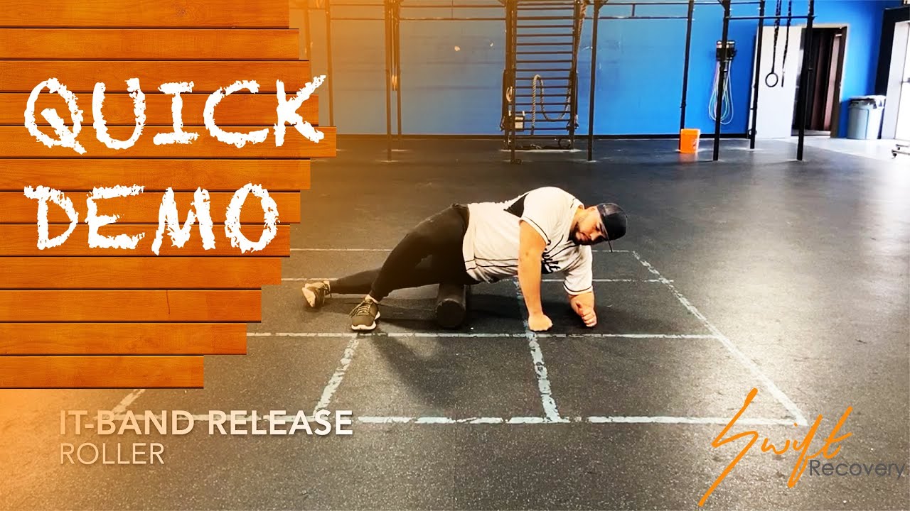 IT Band release - roller - YouTube