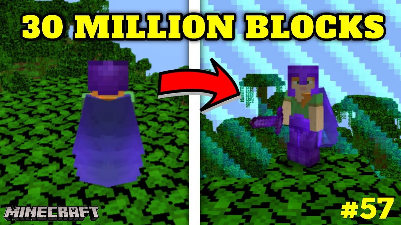 Reaching The World Border । Minecraft Survival Gameplay#57 - YouTube