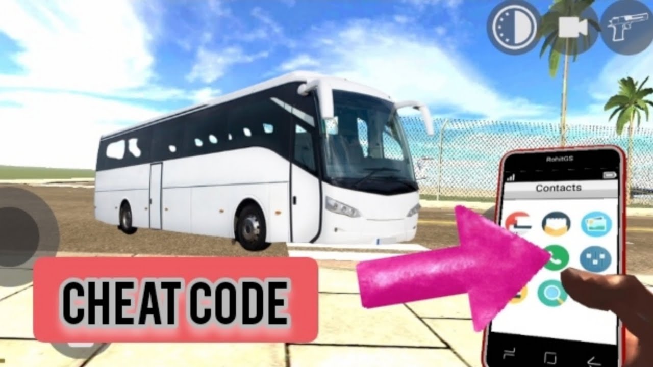 Bus cheat code in indian bike driving 3d new update 2023 - YouTube