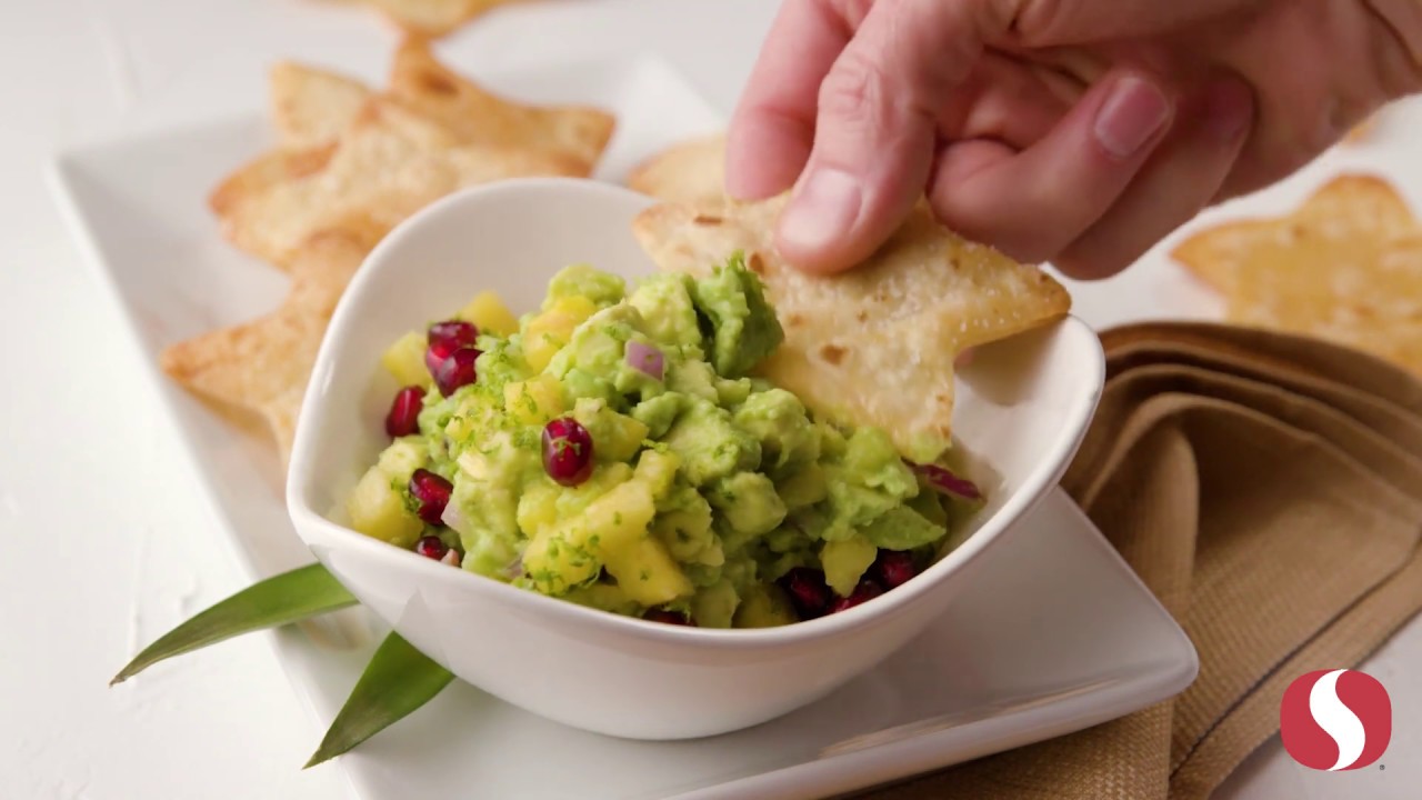 Pineapple Pomegranate Guacamole | Appetizers | Safeway - YouTube