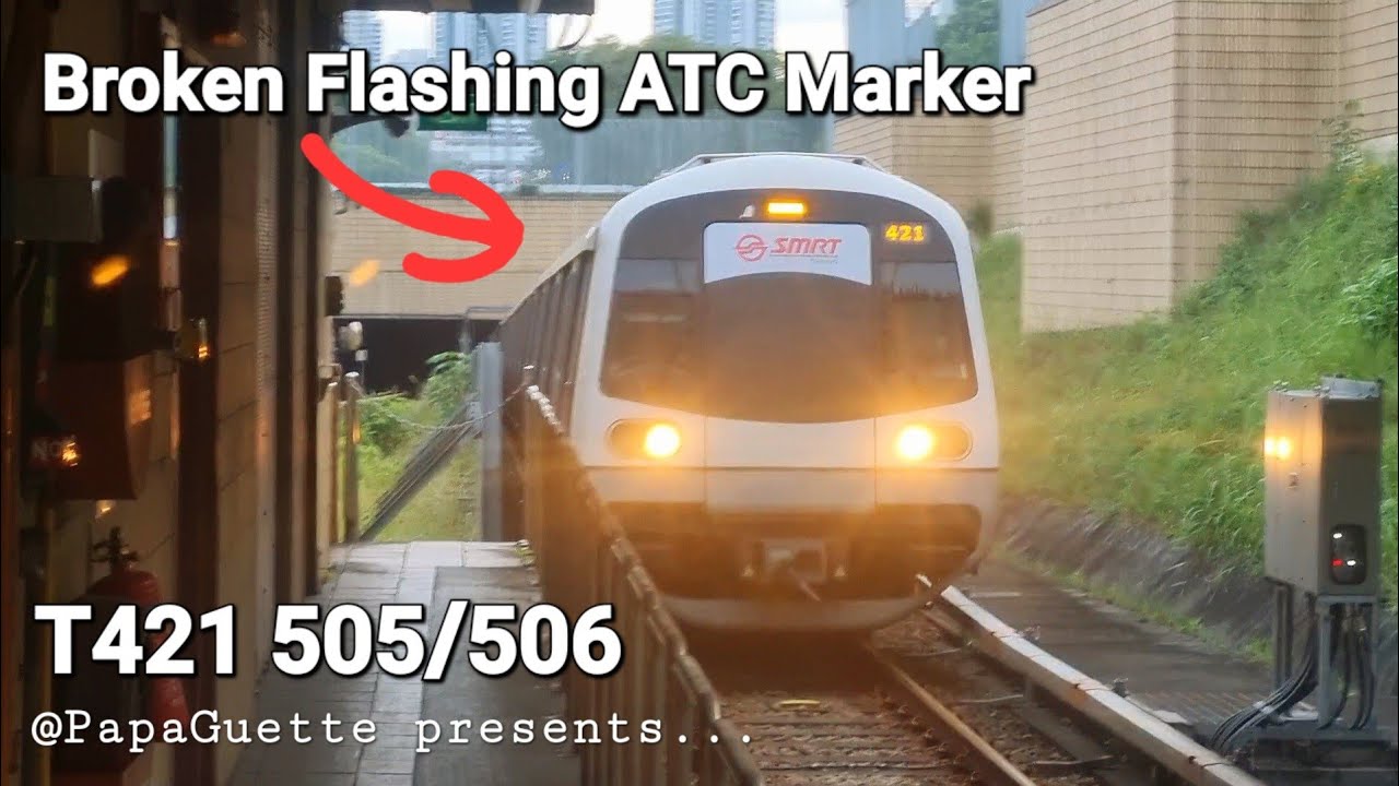 [Broken ATC Marker] KSF C151A (505/506) Arriving NS17 Bishan - YouTube