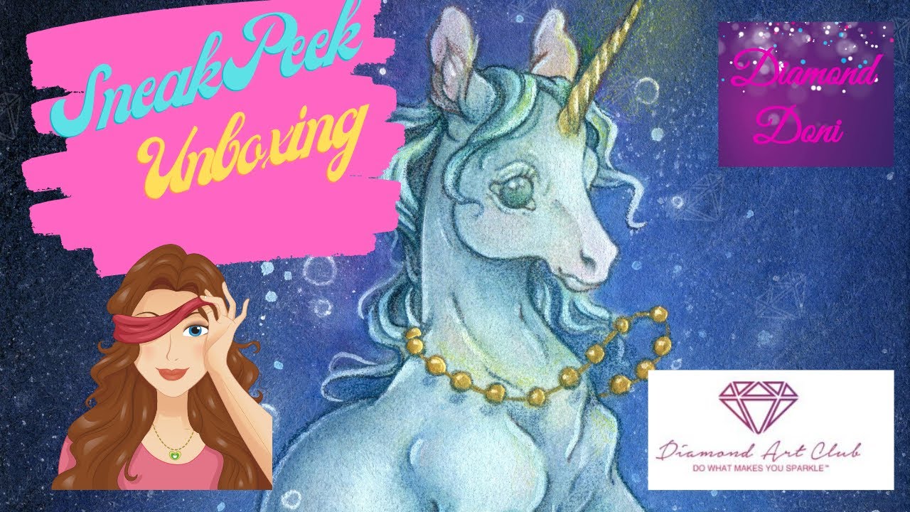 Mermacorn? 💎Diamond Art Club💎 Sneak Peek - YouTube