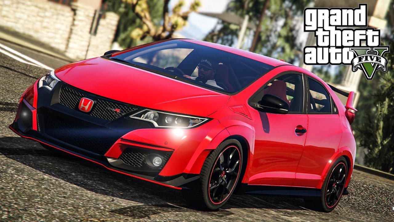 อสุรกายแห่งท้องถนน !!! (Honda Civic Type R FK2 MOD GTA5) - YouTube