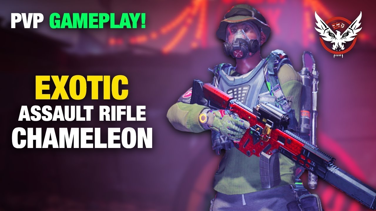 The Division 2 - Exotic AR “Chameleon” Review + PVP Gameplay - YouTube