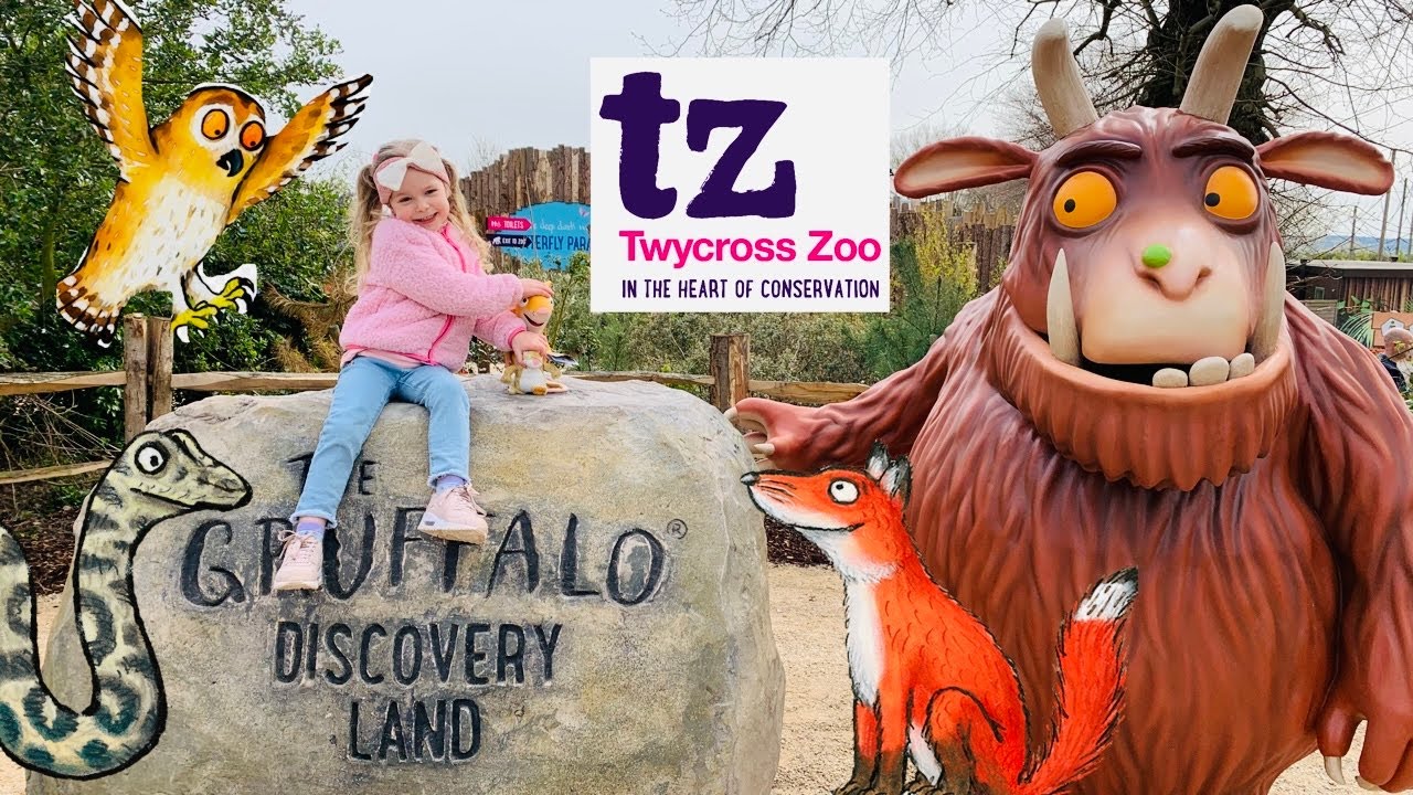 The Gruffalo story at The Gruffalo Discovery land Twycross Zoo - YouTube