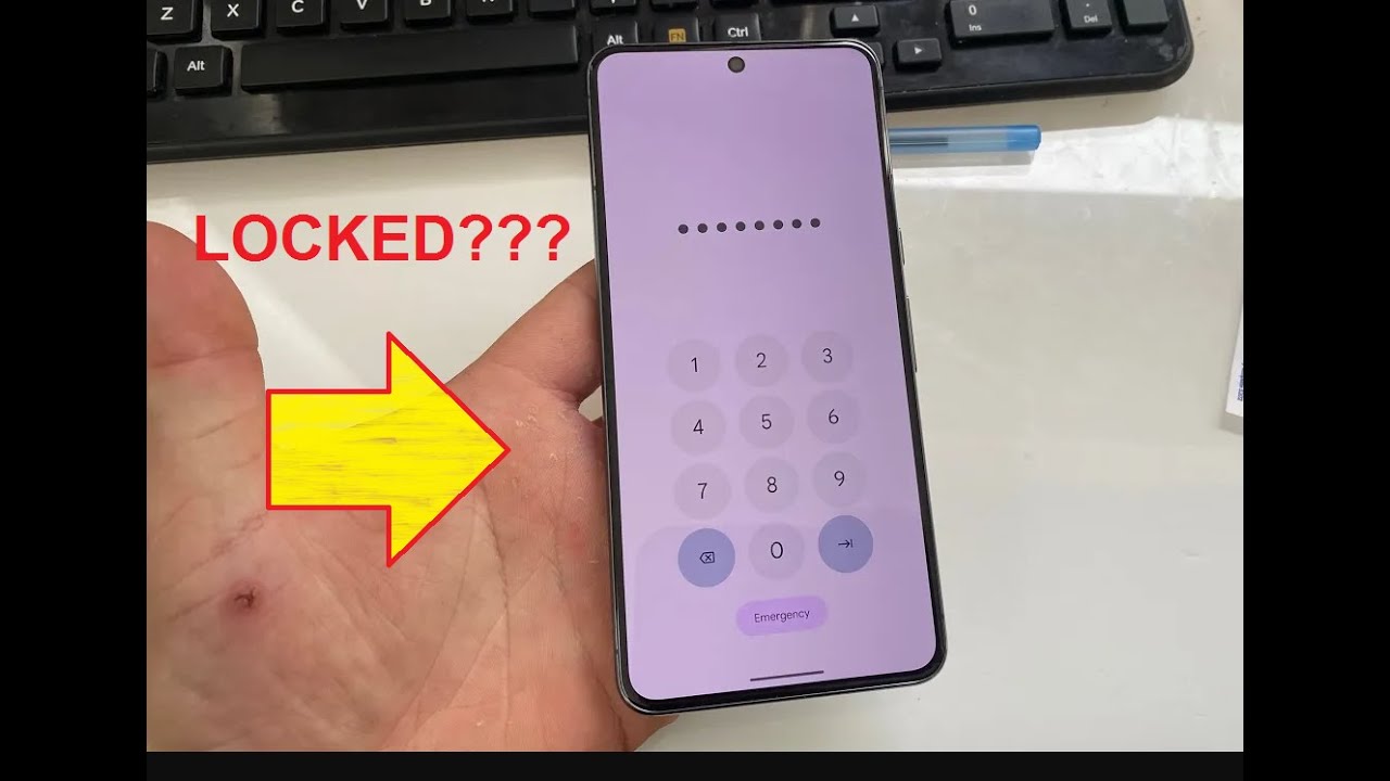 Google Pixel 8 Pro reset forgot password , screen lock bypass , pattern ...
