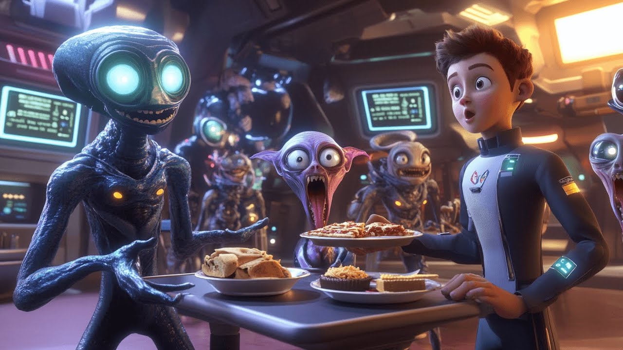 Unpredictable Reactions to Human Foods in Alien Institute | Sci-Fi ...