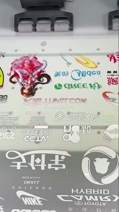 30cm width XP600 double head, dtf printer, with powder shaker machine - YouTube