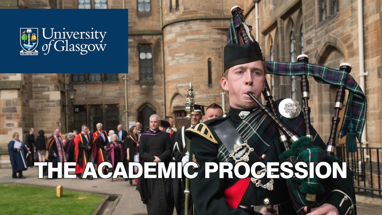 The Graduation Ceremony Academic Procession - YouTube