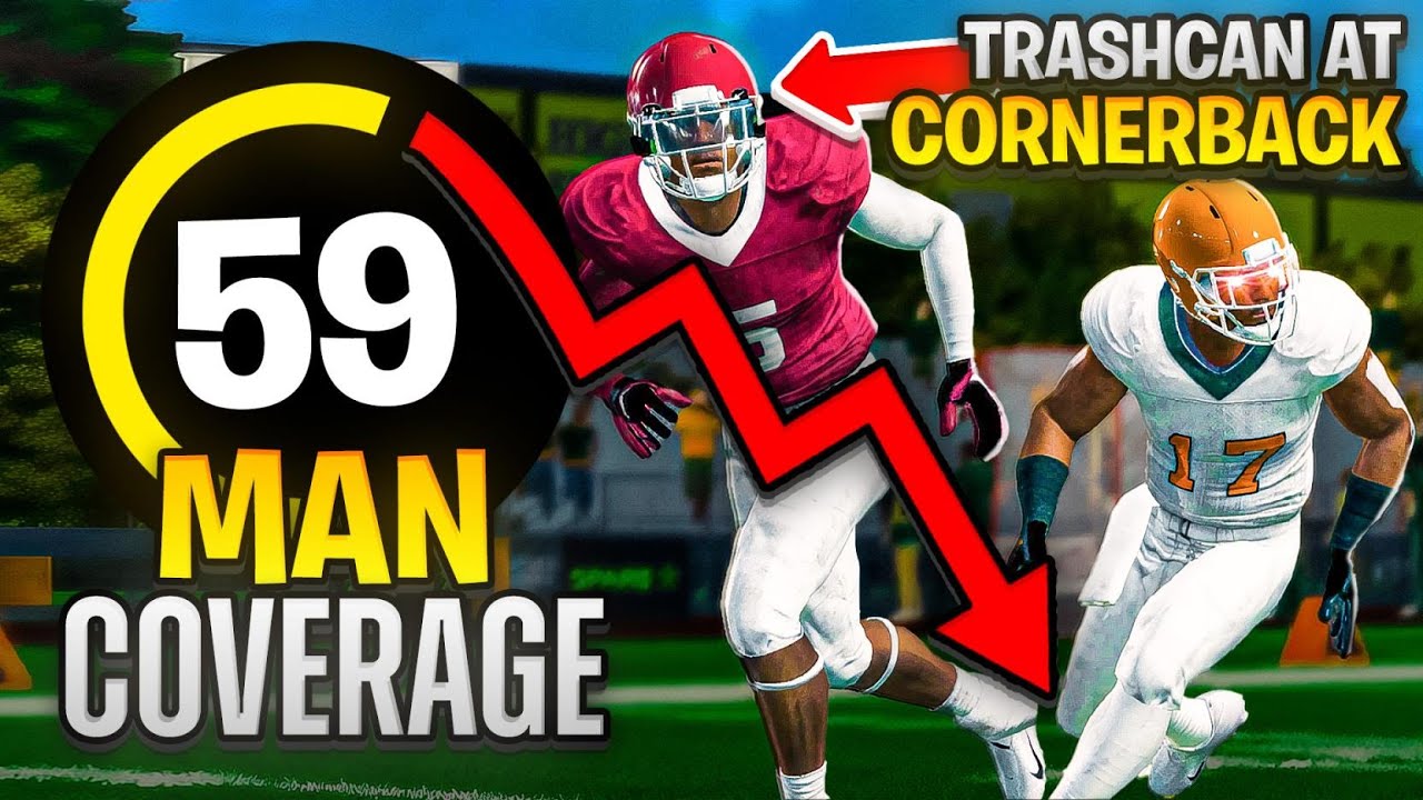 EPIC FAIL! Donovan's Terrible Man Coverage at Cornerback | NCAA 24 ...