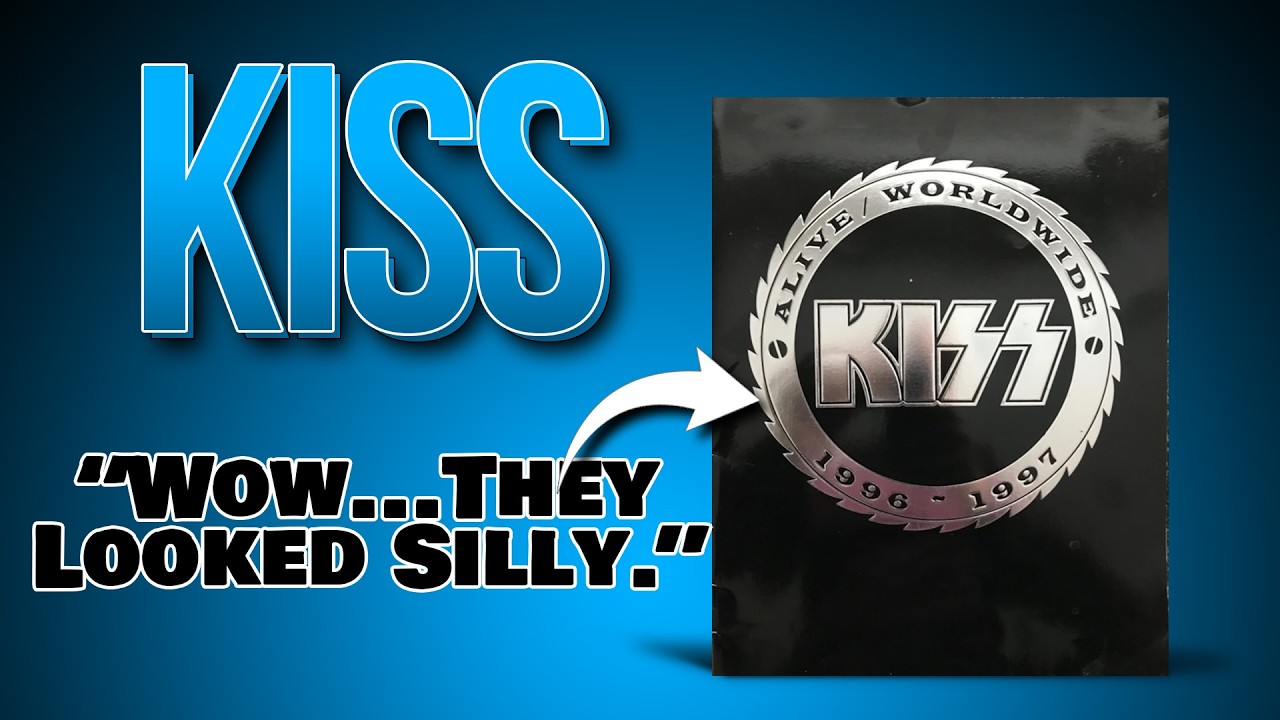 KISS 1996 - We Scored an Official Tour Book! Look Inside! - YouTube