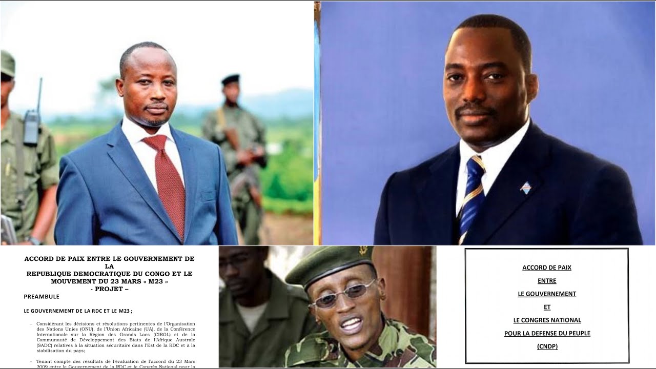 M23/RDF vs RDC: Boîte de pandore partie 2 - découvrez ici les accords ...