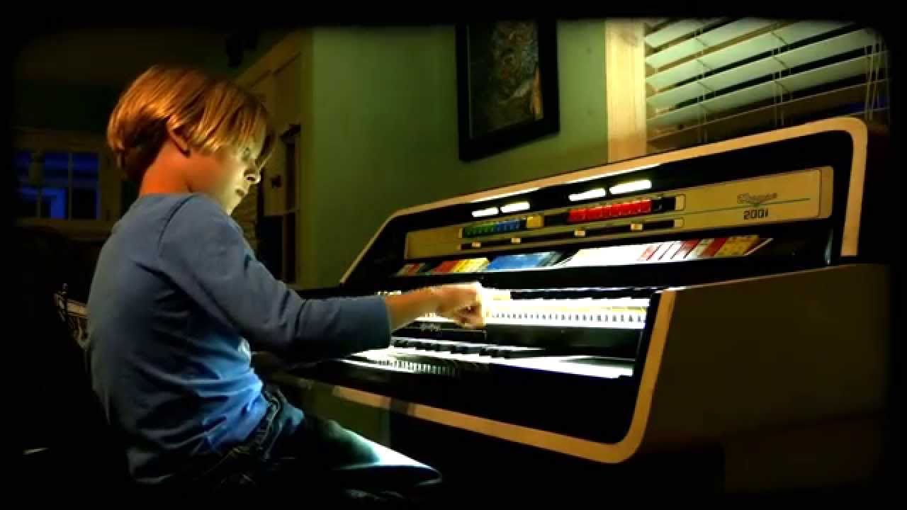 Thomas 2001 Space Odyssey Organ w/ 7 year old - YouTube