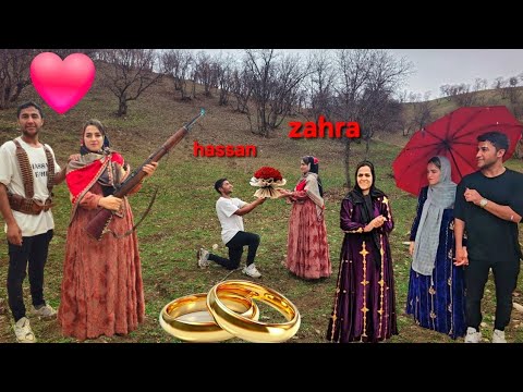 Nomads Romance in Rain: Mr Hassan Family Decorating the Farm for Wedding 