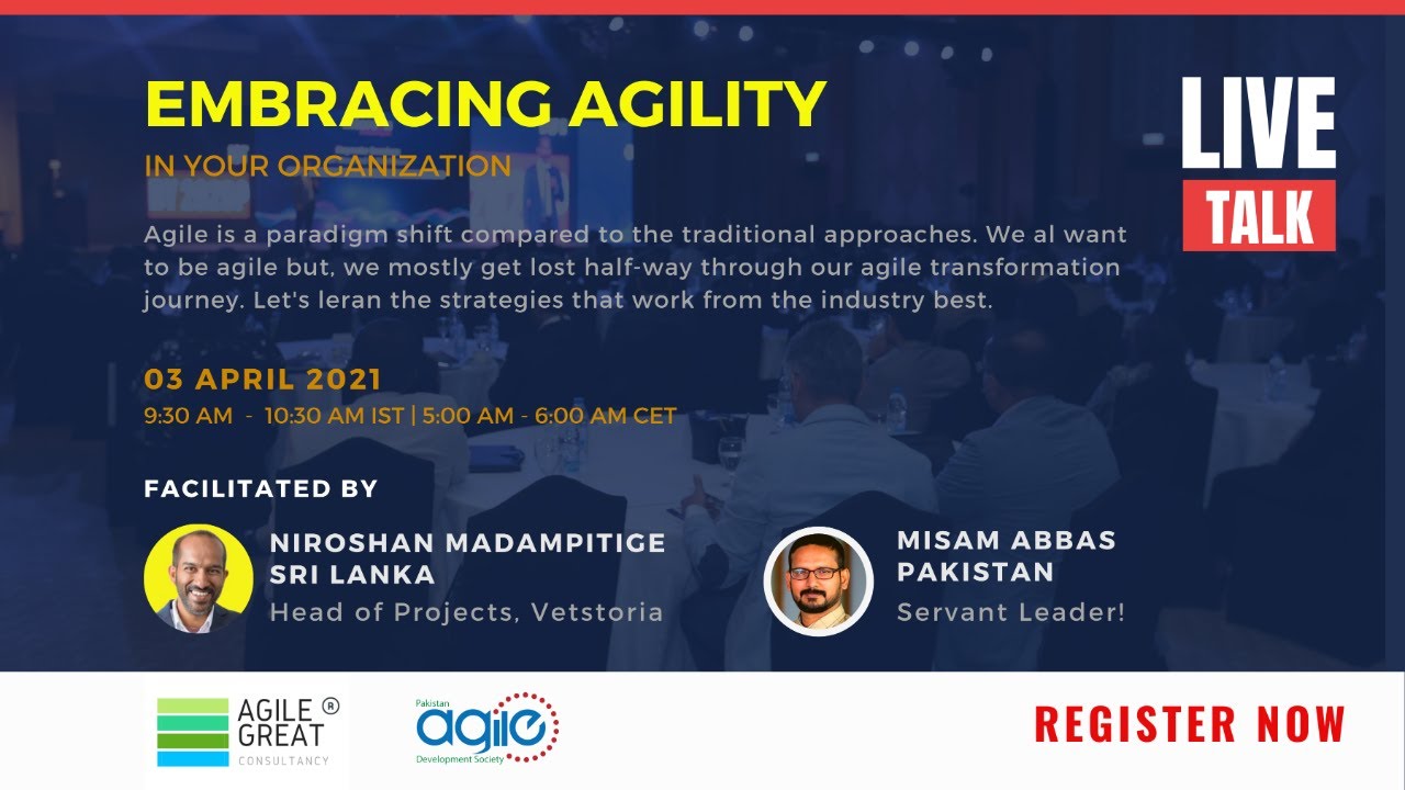 Embracing Agility In your organization - YouTube