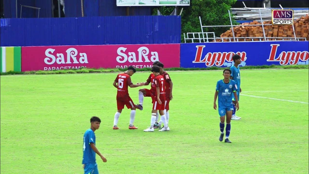 Cambodian Youth League៖ រវាង U16 កងយោធពលខេមរភូមិន្ទ ទល់នឹង U16 បឹងកេត (២-១) - YouTube