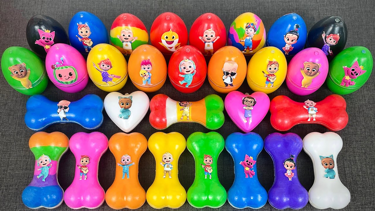 Digging Up Dinosaur Eggs Pingfong With Clay - ASMR Satisfying Video ...