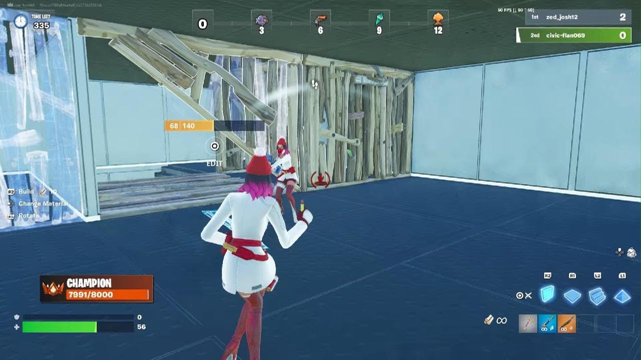 Reaching Unreal rank in piece control rank fortnite creative map - YouTube