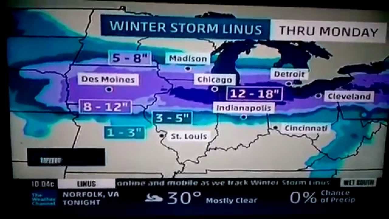 Winter Storm Linus with Kelly Cass - YouTube