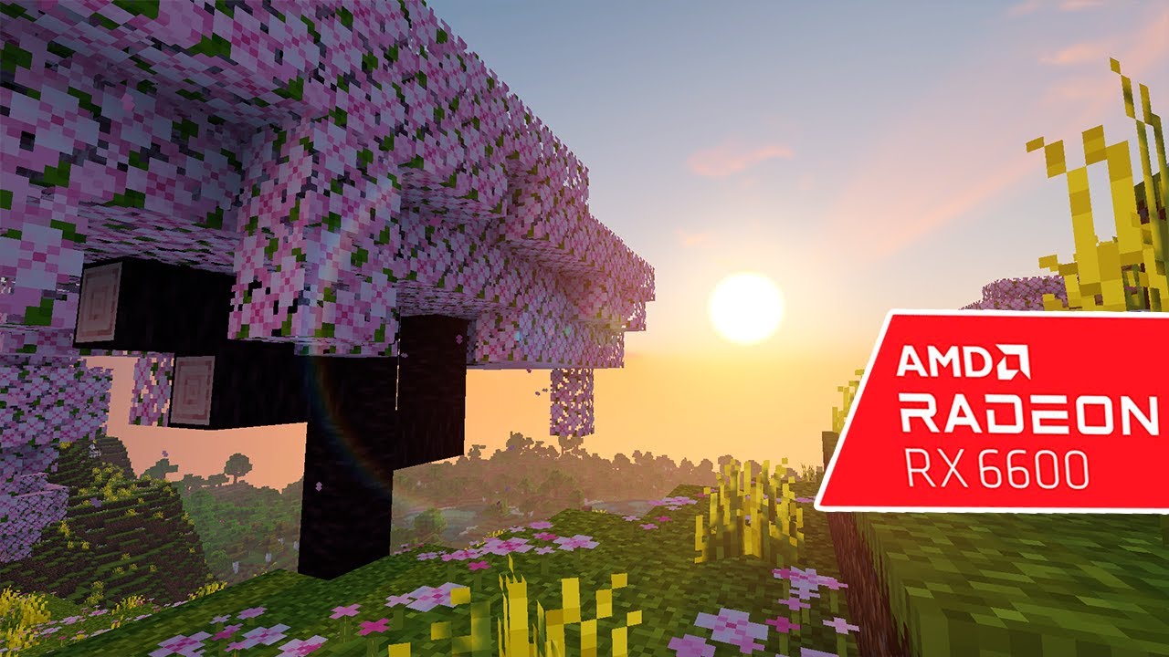 RX 6600 Minecraft shaders [1.20.1] Project LUMA - Ryzen 5 3600X - YouTube