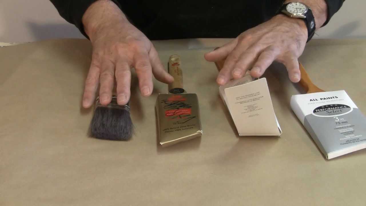 Woodwork Finishing - How To Select the Right Finishing Brush - YouTube