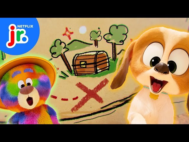 Holm & Button Dig for Treasure! 🏴‍☠️ Dog Days Out | Netflix Jr - Videos ...