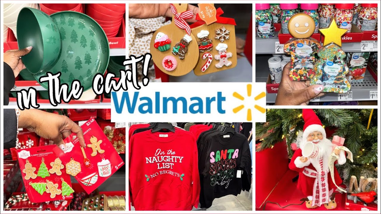 WALMART SHOP WITH ME | THE ENTIRE WALMART | WALMART CHRISTMAS 2024 ...