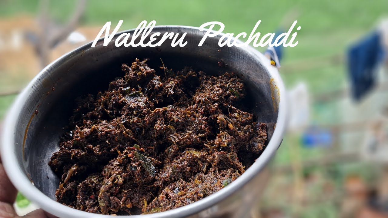 Nalleru Pachadi Recipe: Traditional South Indian Delight for Bone ...