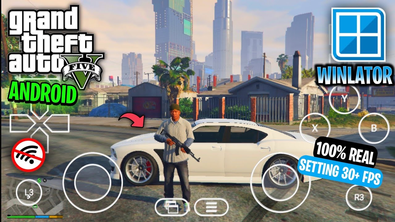ASLI!!! Main Game GTA 5 Di Hp Android FULL OFFLINE! - Full Tutorial ...