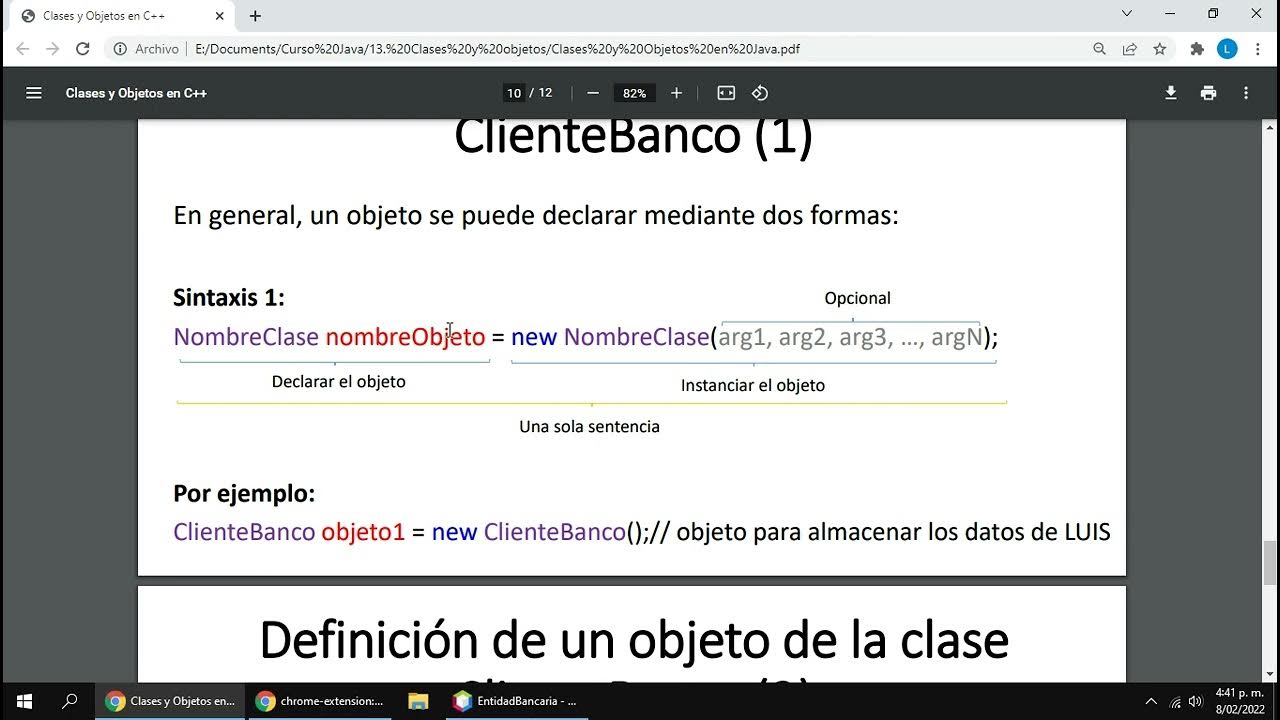 Video 25 - Clases y objetos en Java (Parte 2) | Curso de POO en Java ...