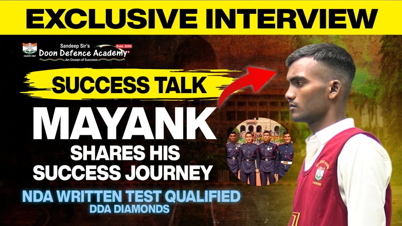 Conquering the Initial Challenge: Mayank Journey to Securing an SSB ...
